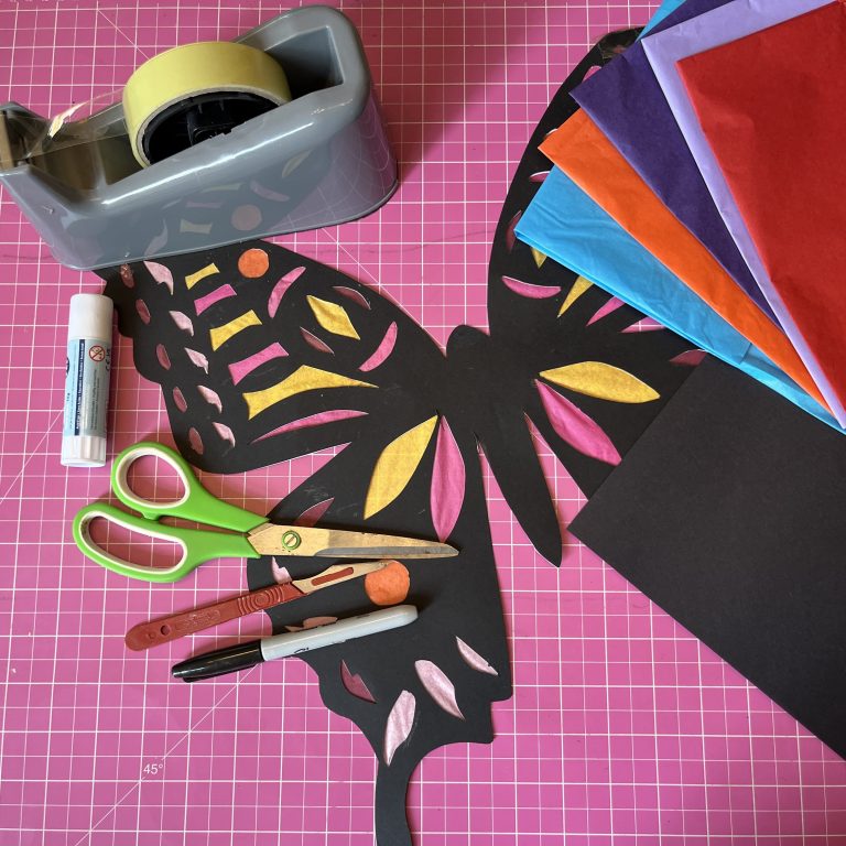 Swallowtail Butterfly Stencil – Art Shop