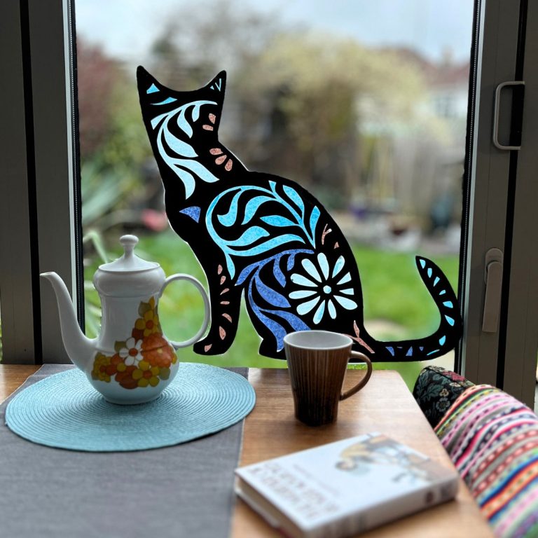 Nemo the Cat Stencil – Art Shop